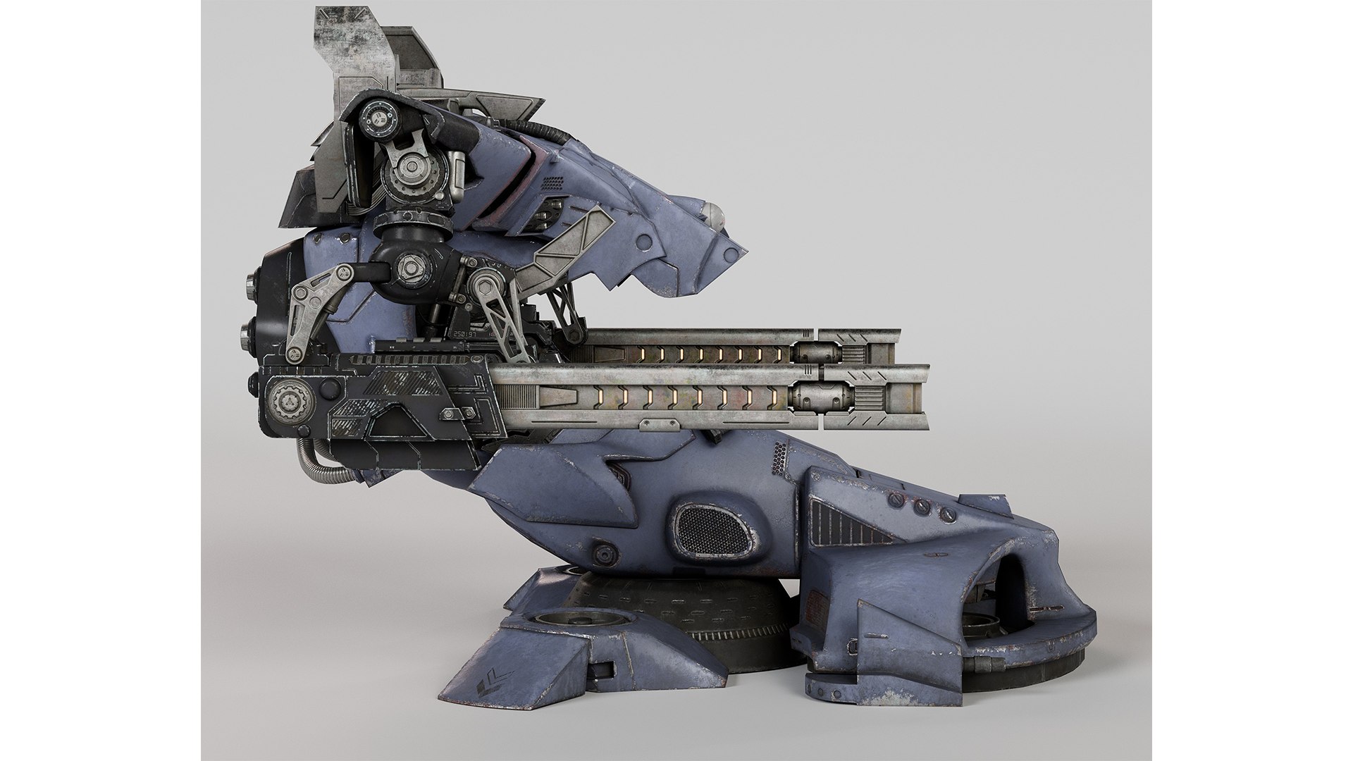 3D Hover Mech Model - TurboSquid 2303188