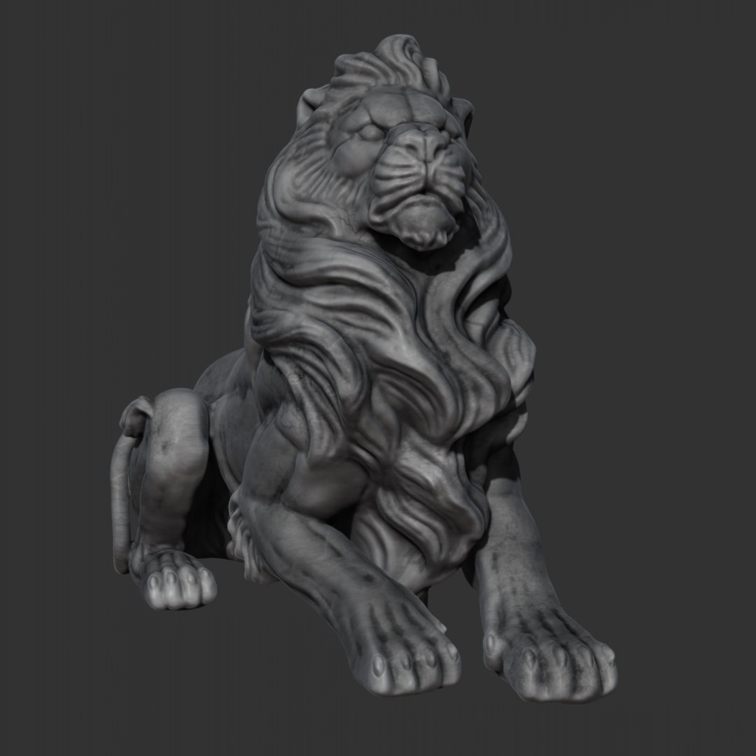 maya stone lion