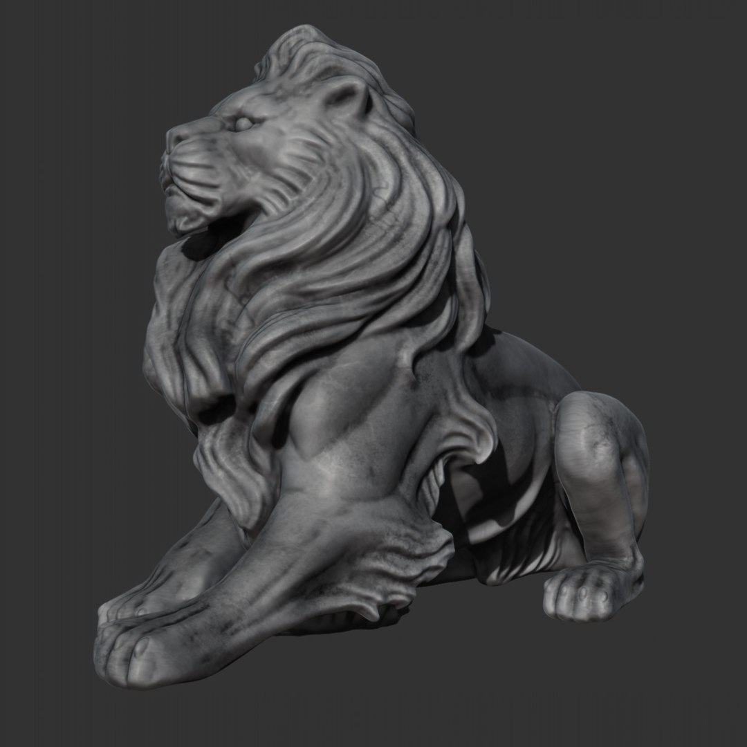maya stone lion