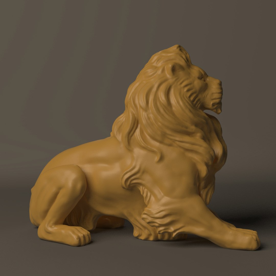 maya stone lion