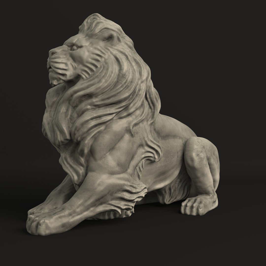 maya stone lion