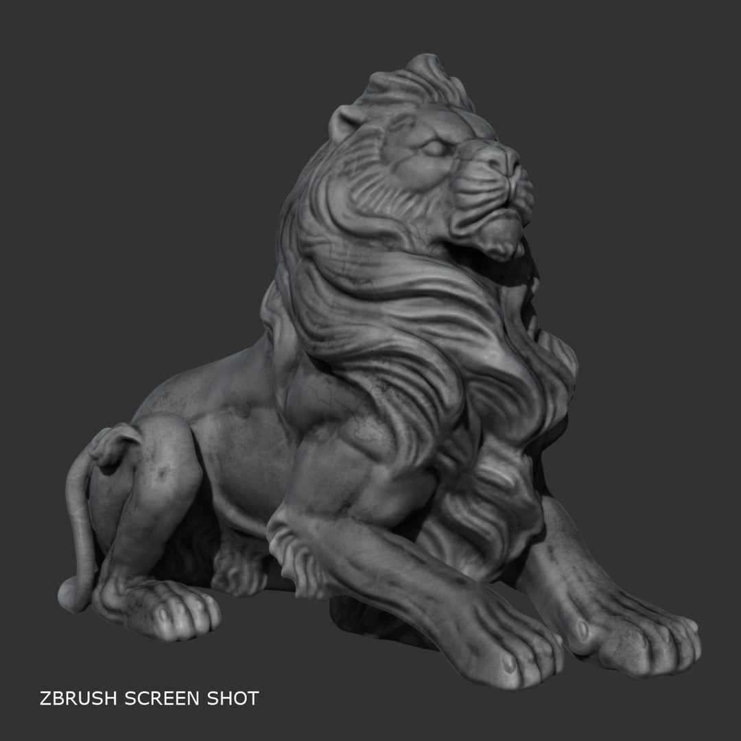 maya stone lion