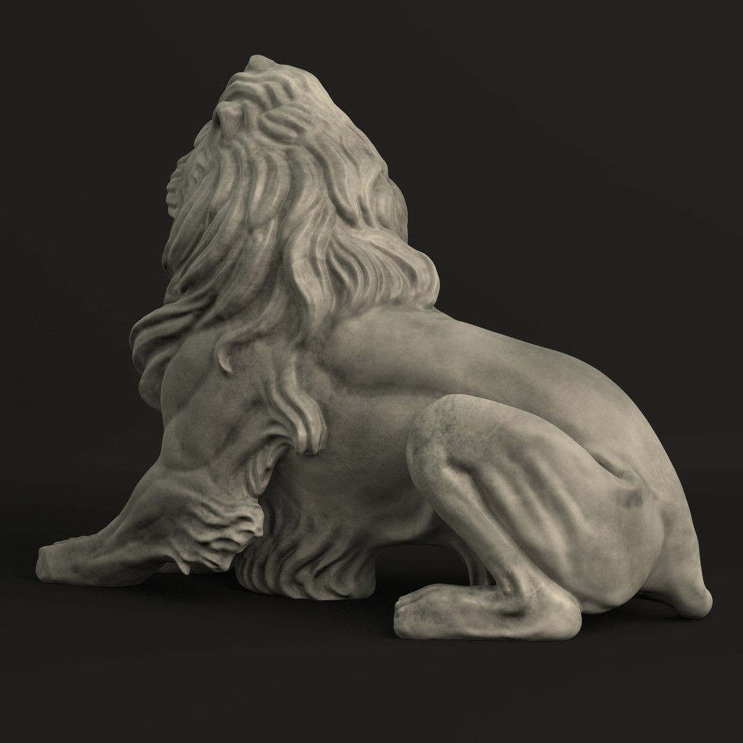 maya stone lion