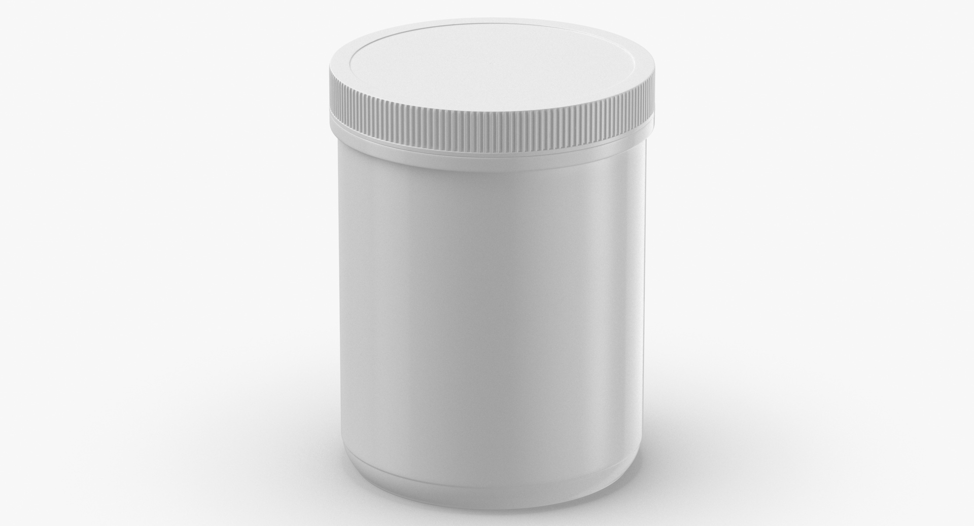 60 Oz Wide Mouth Plastic Jars Collection Closed - 2 Models 3D Model ...