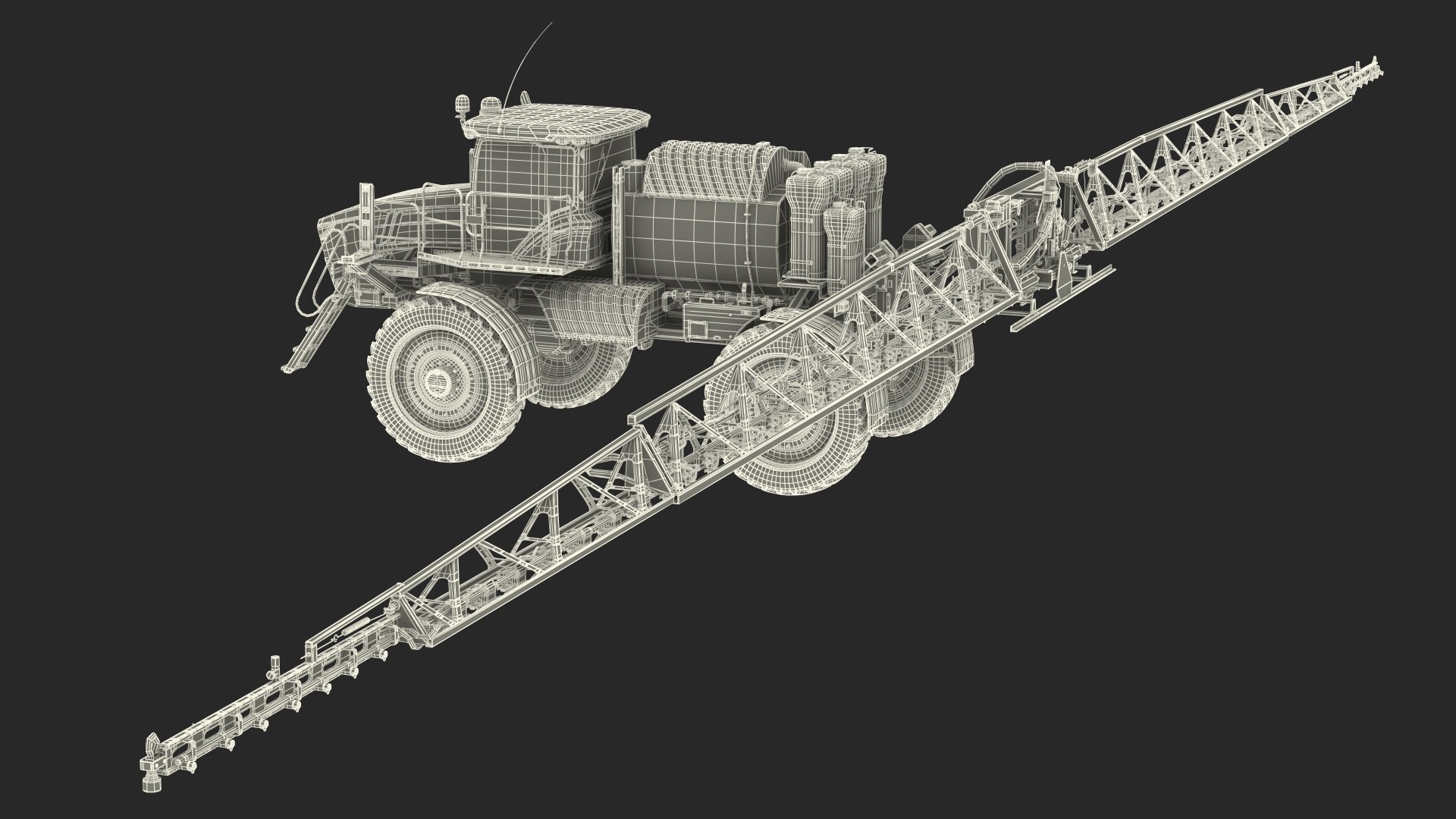 Farm sprayer generic 3D model - TurboSquid 1492953