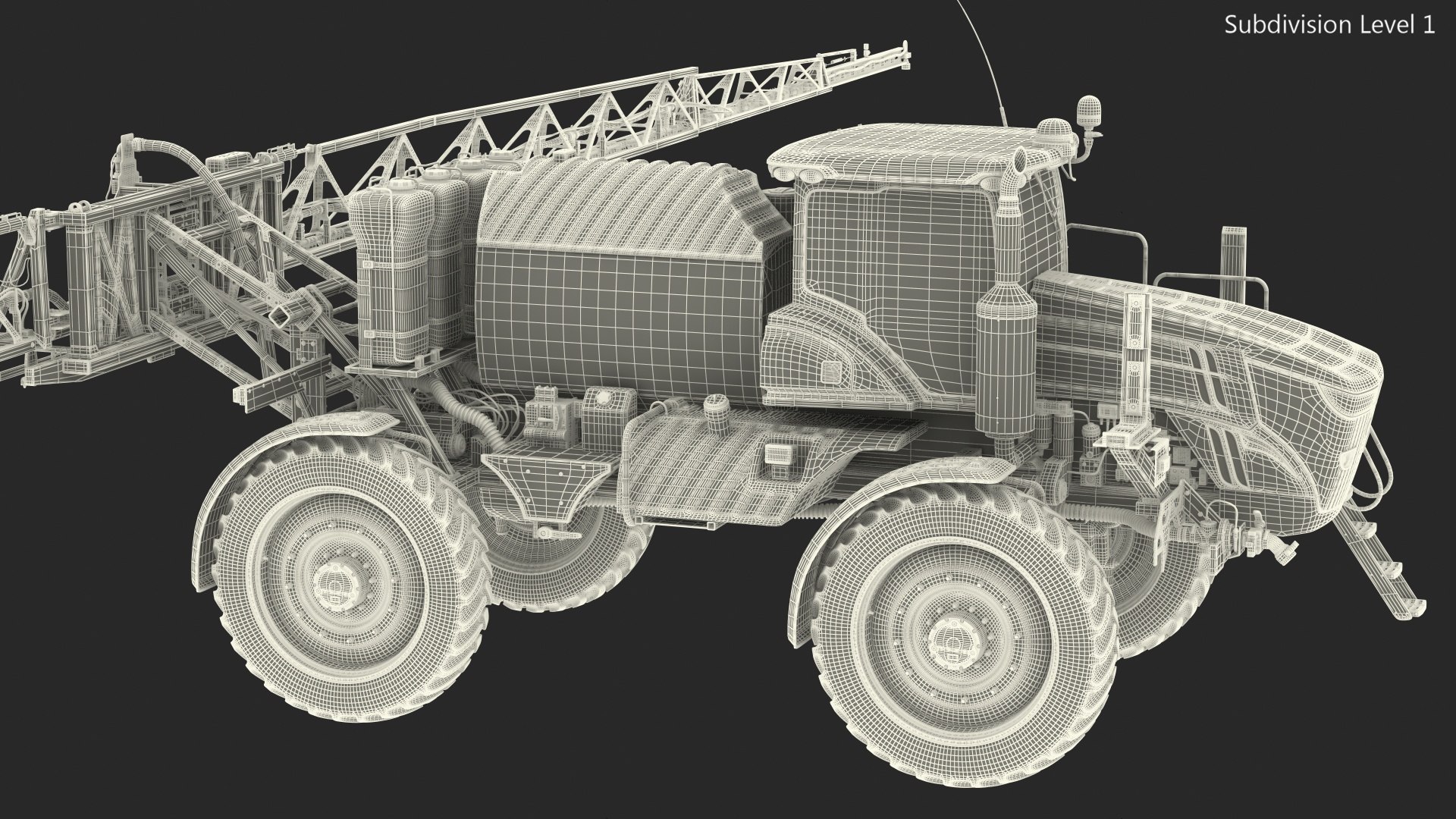Farm sprayer generic 3D model - TurboSquid 1492953