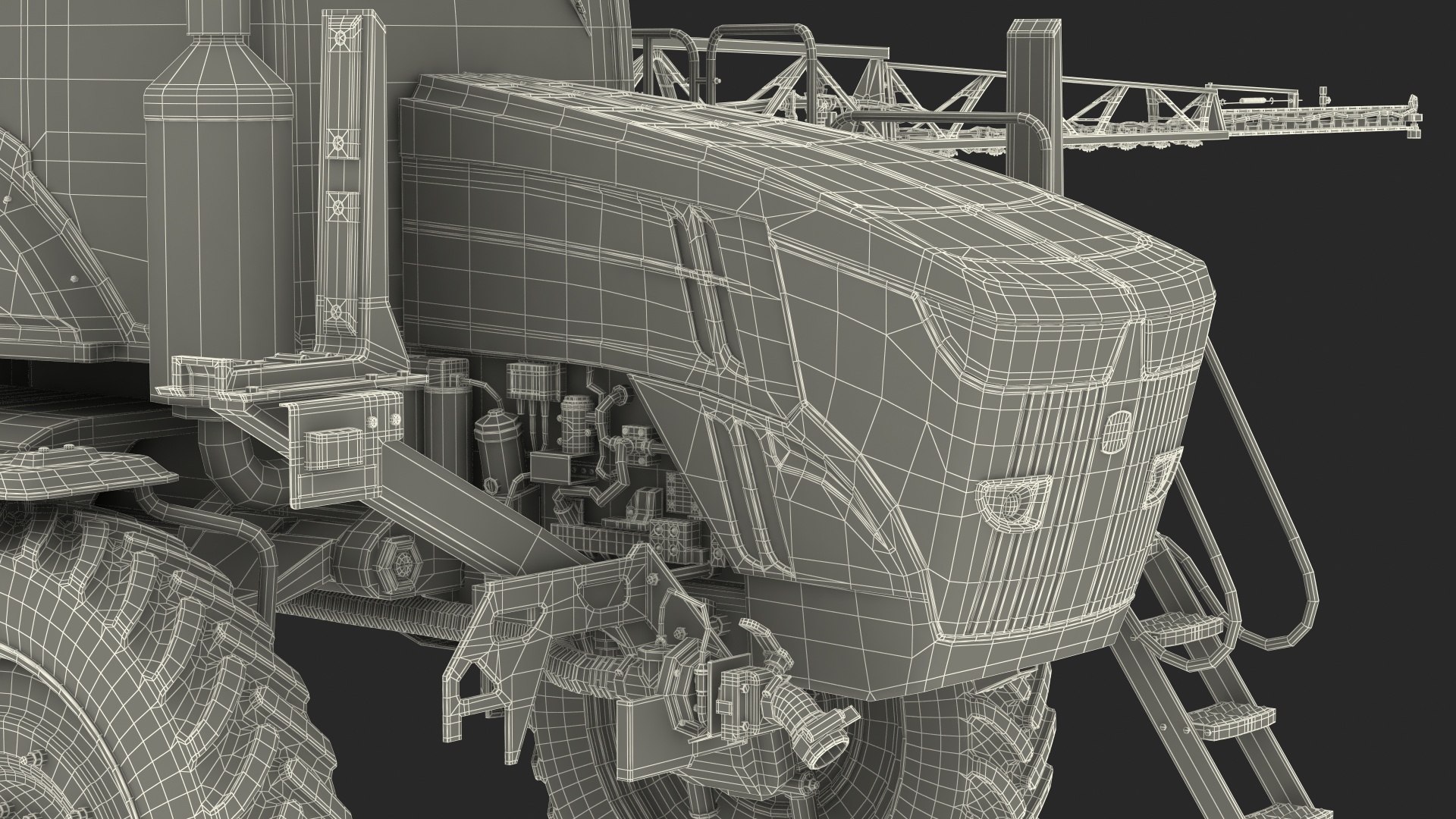 Farm sprayer generic 3D model - TurboSquid 1492953