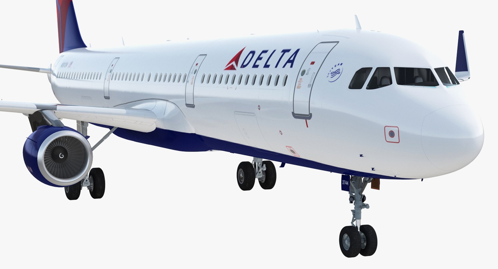 3D airbus a321 interior cockpit - TurboSquid 1289558