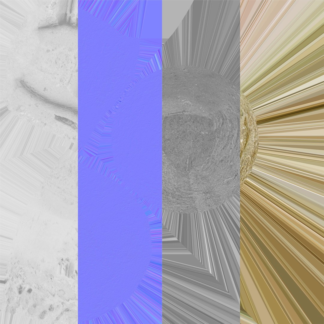 3D broken concrete element 02 - TurboSquid 1528657