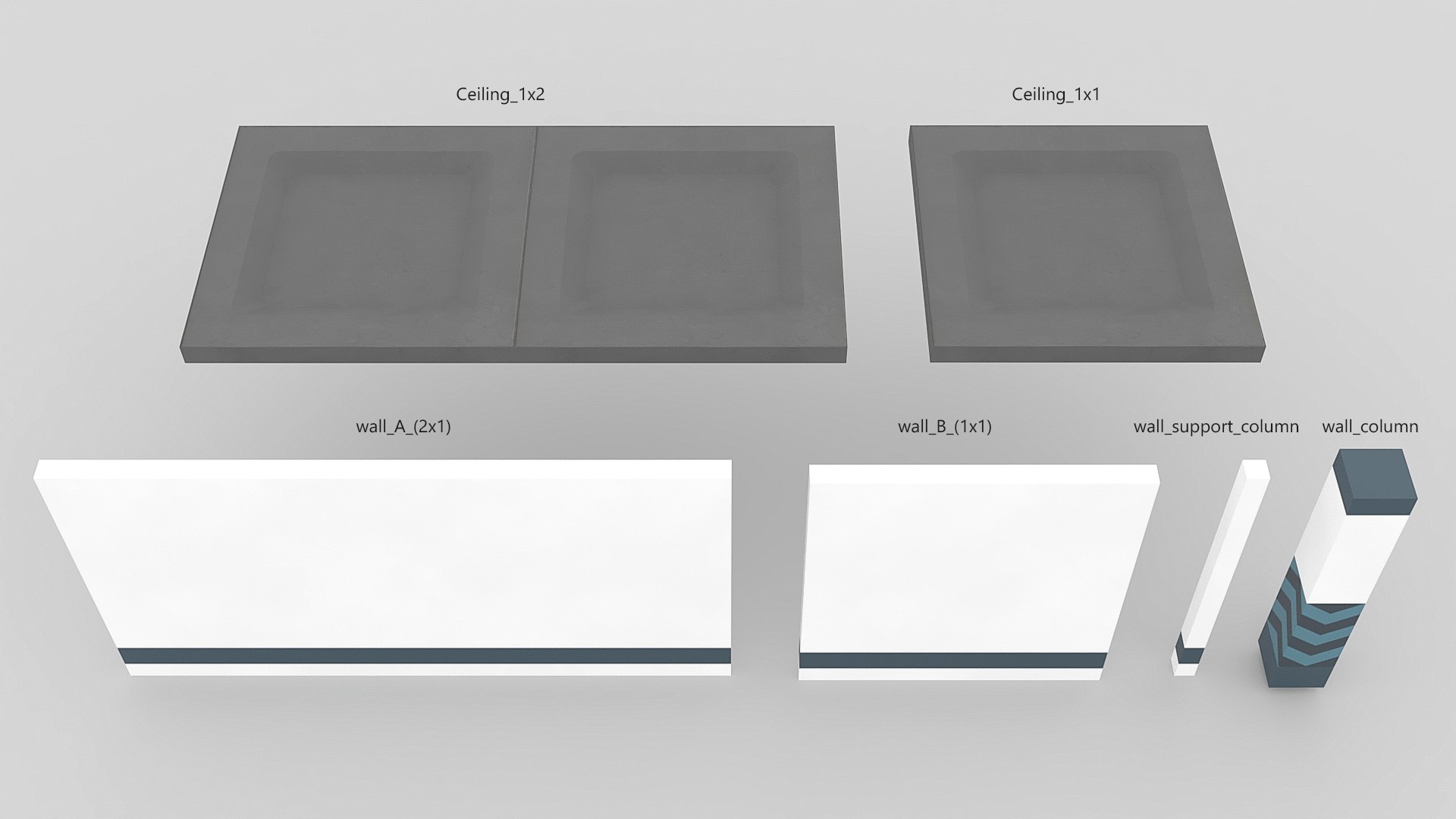 Low Poly Modular Parking 3D Model - TurboSquid 2365380