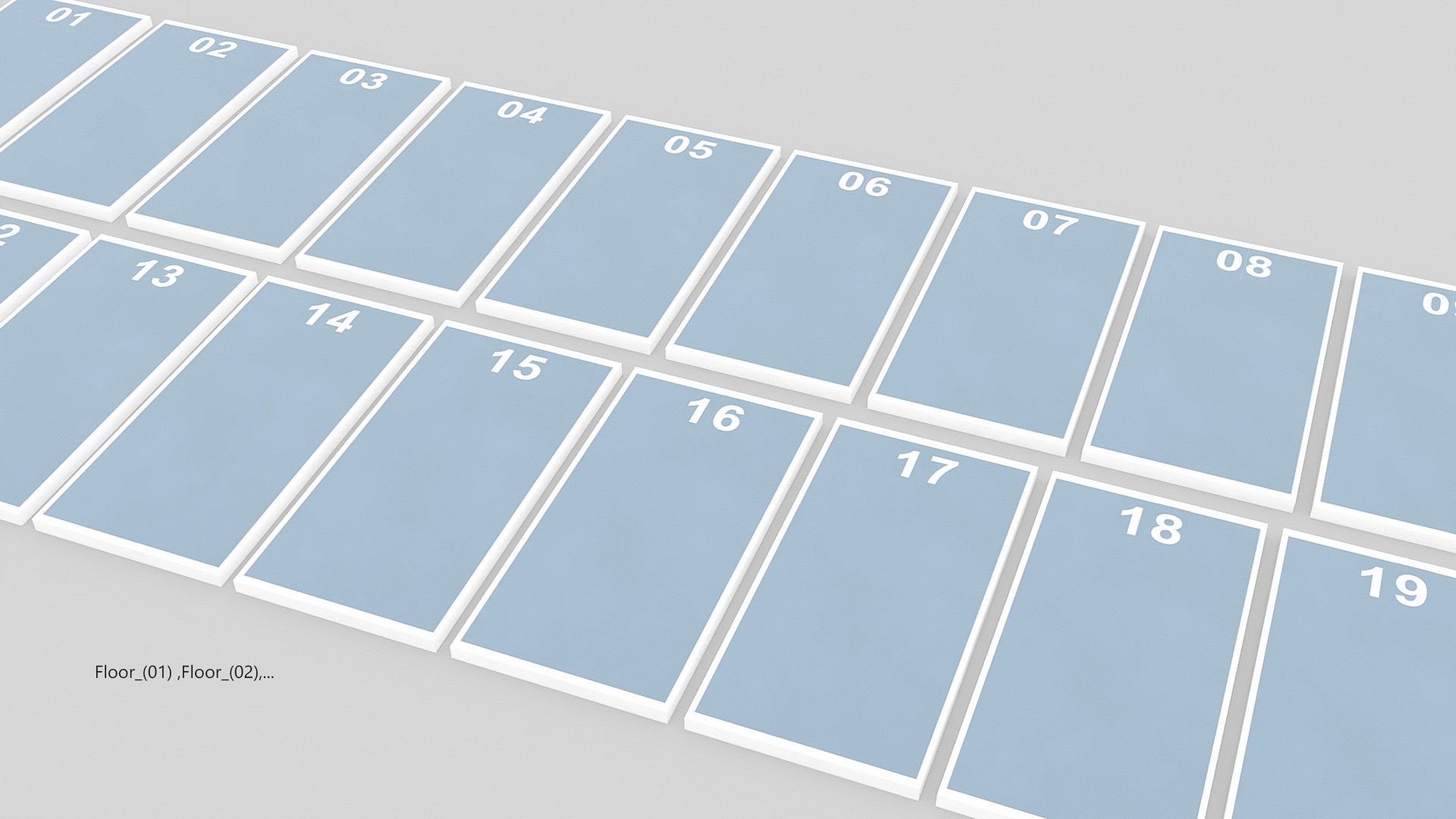 Low Poly Modular Parking 3D Model - TurboSquid 2365380