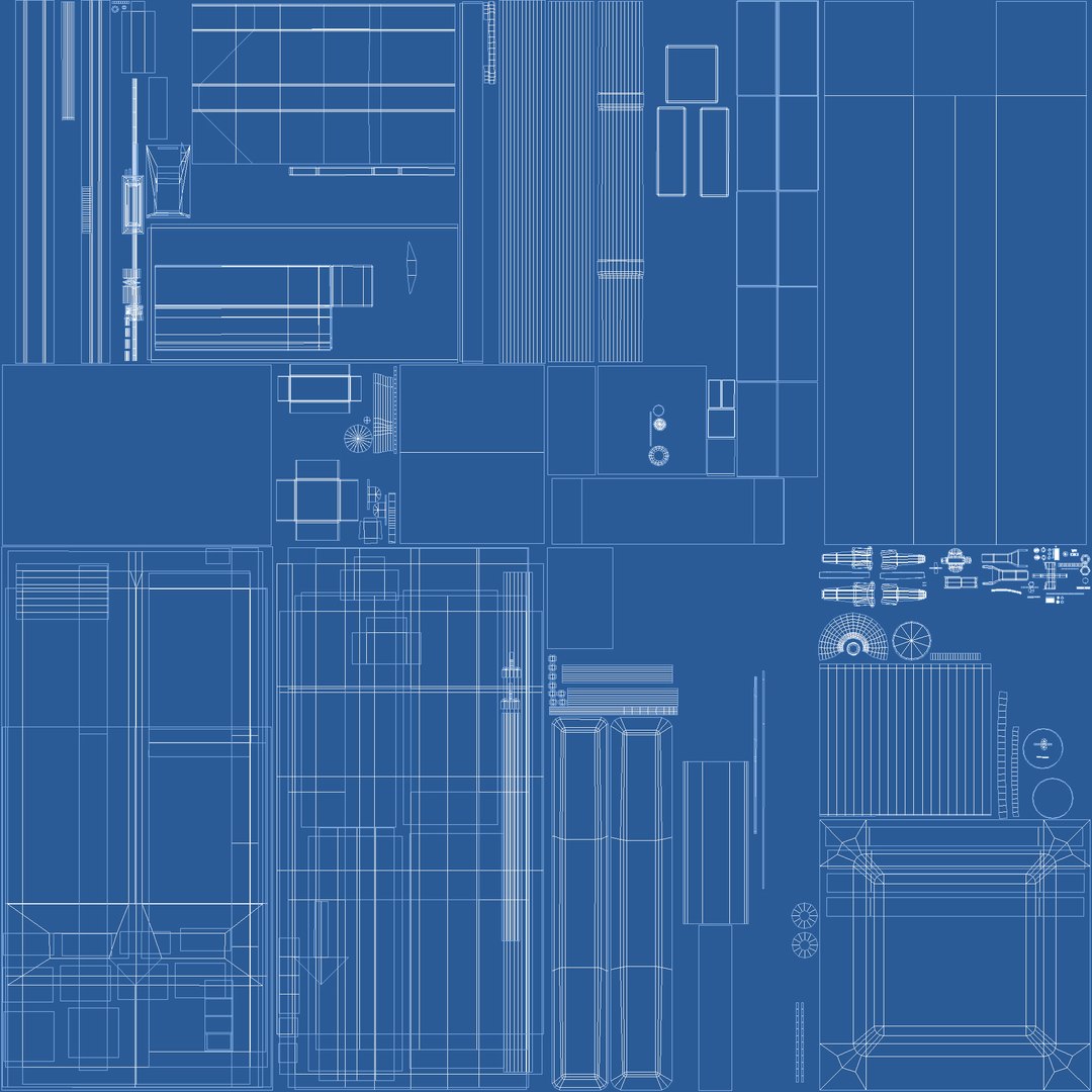 Low Poly Modular Parking 3D Model - TurboSquid 2365380
