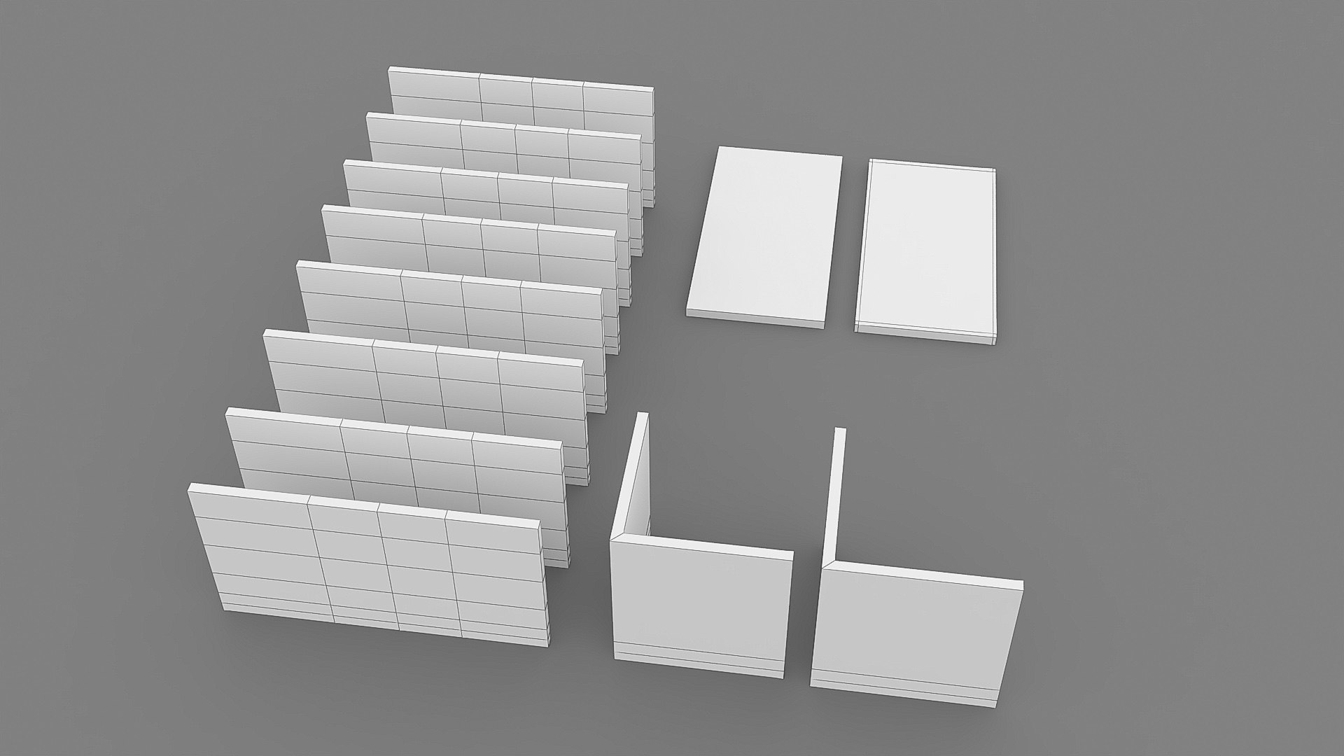 Low Poly Modular Parking 3D Model - TurboSquid 2365380