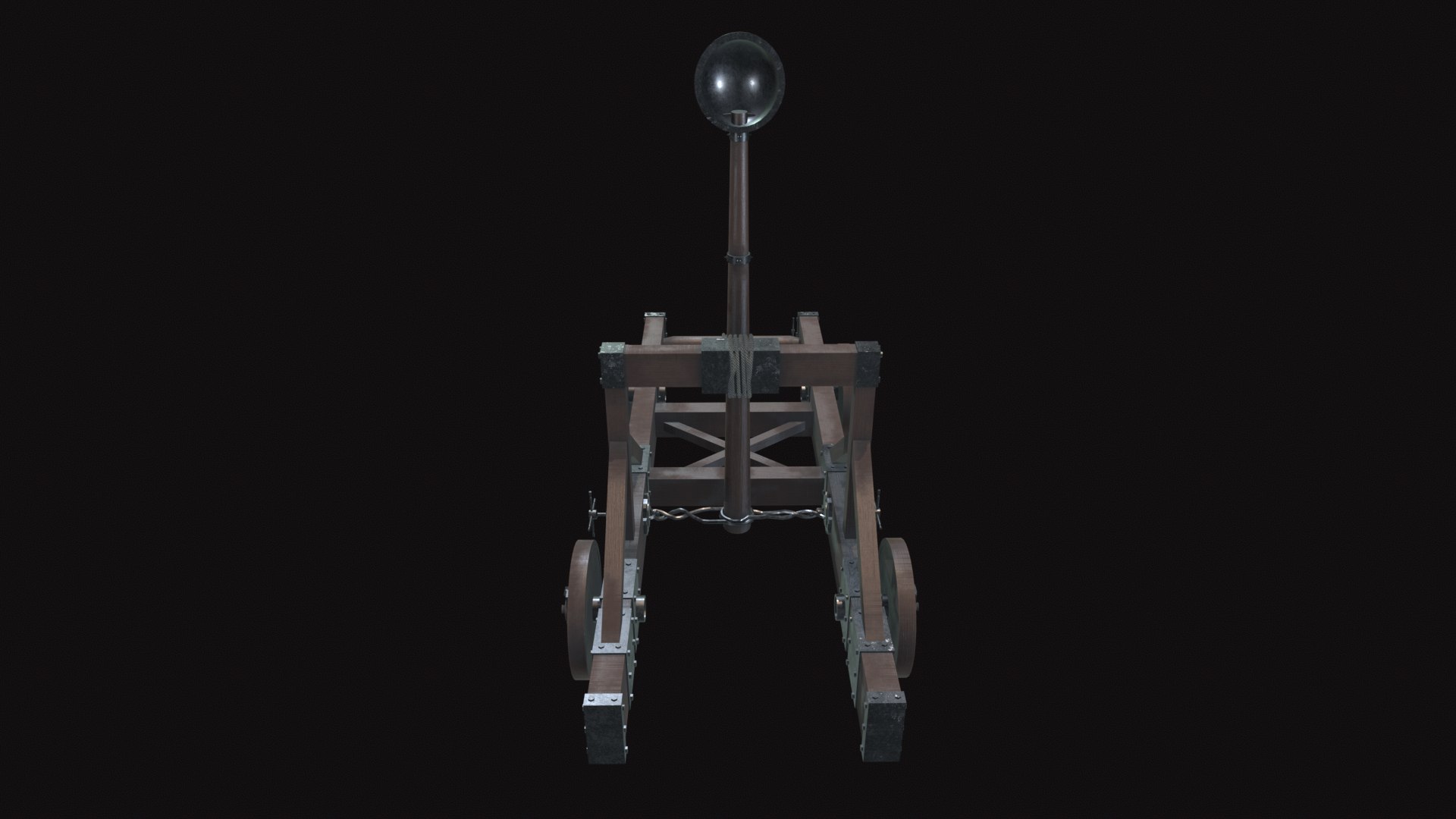 3D Medieval Catapult 02 New - TurboSquid 2318954