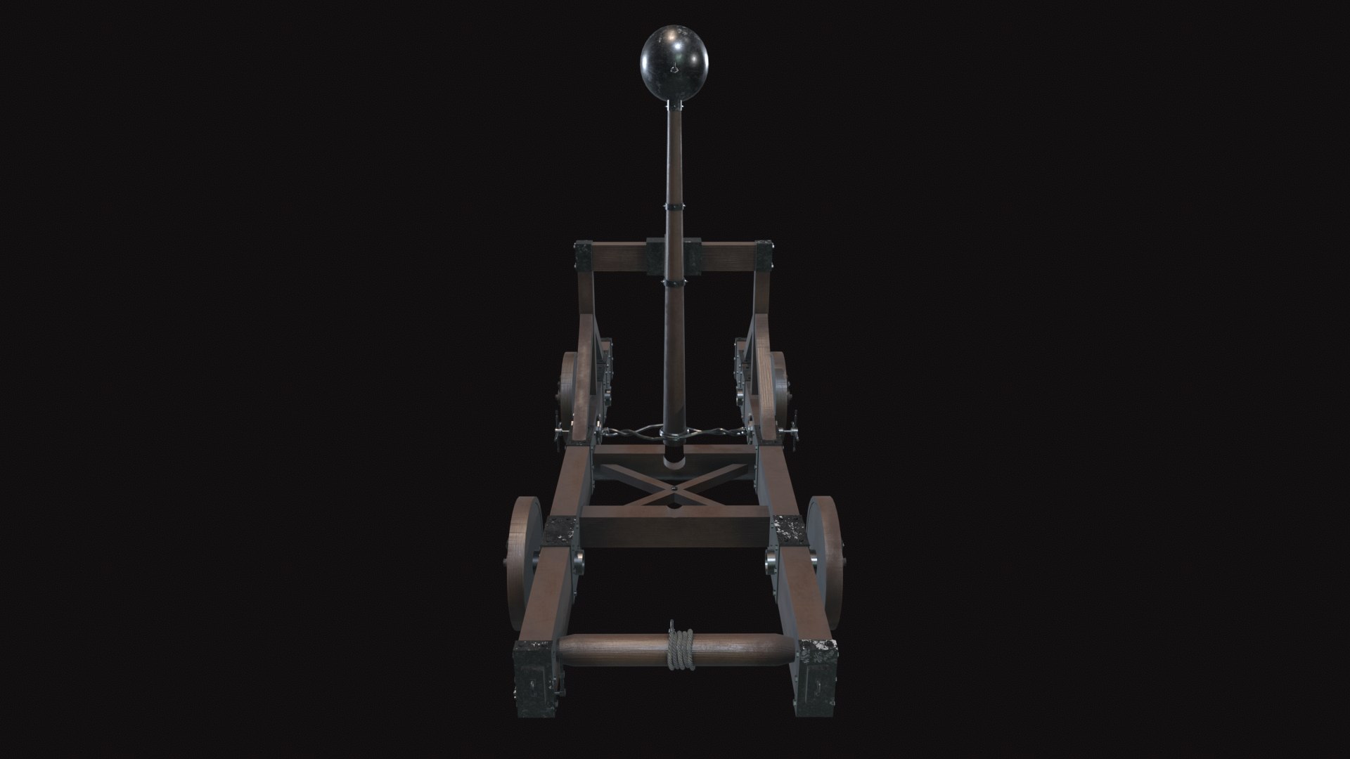 3D Medieval Catapult 02 New - TurboSquid 2318954