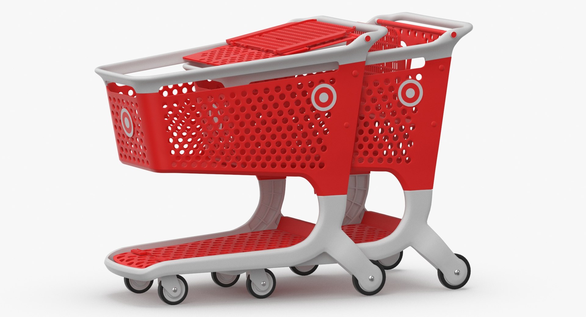 Plastic Shopping Carts 01 Model - TurboSquid 1618582