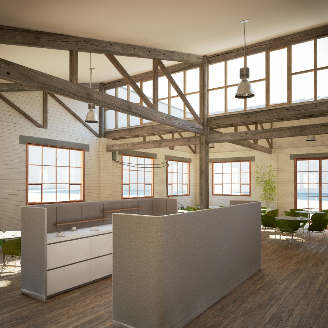 3d office interior model