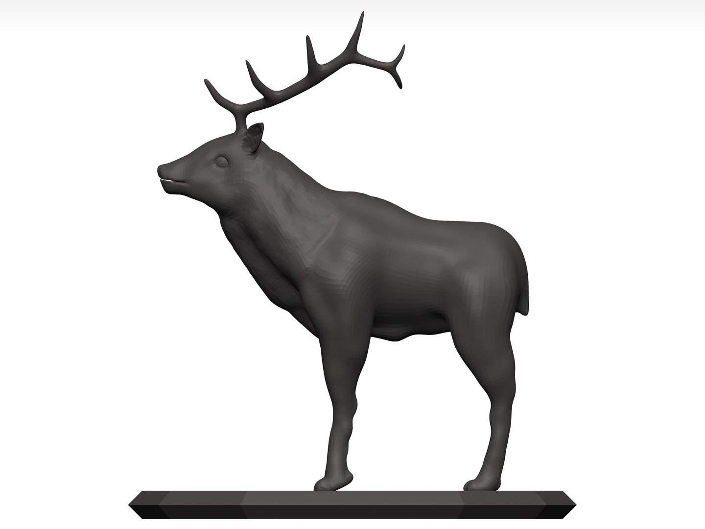 Elk Stl 3D Model - TurboSquid 1774163