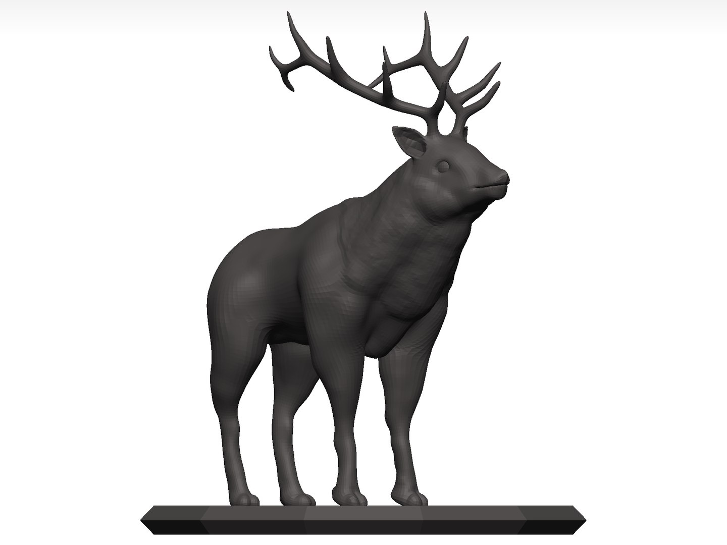Elk Stl 3D Model - TurboSquid 1774163