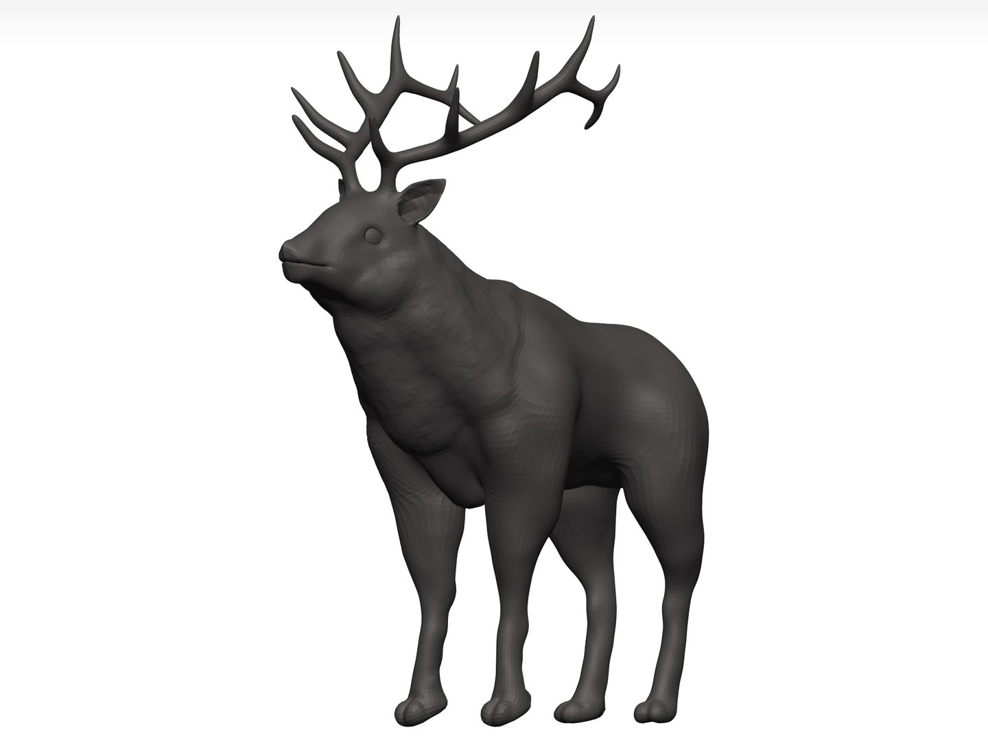 Elk Stl 3D Model - TurboSquid 1774163
