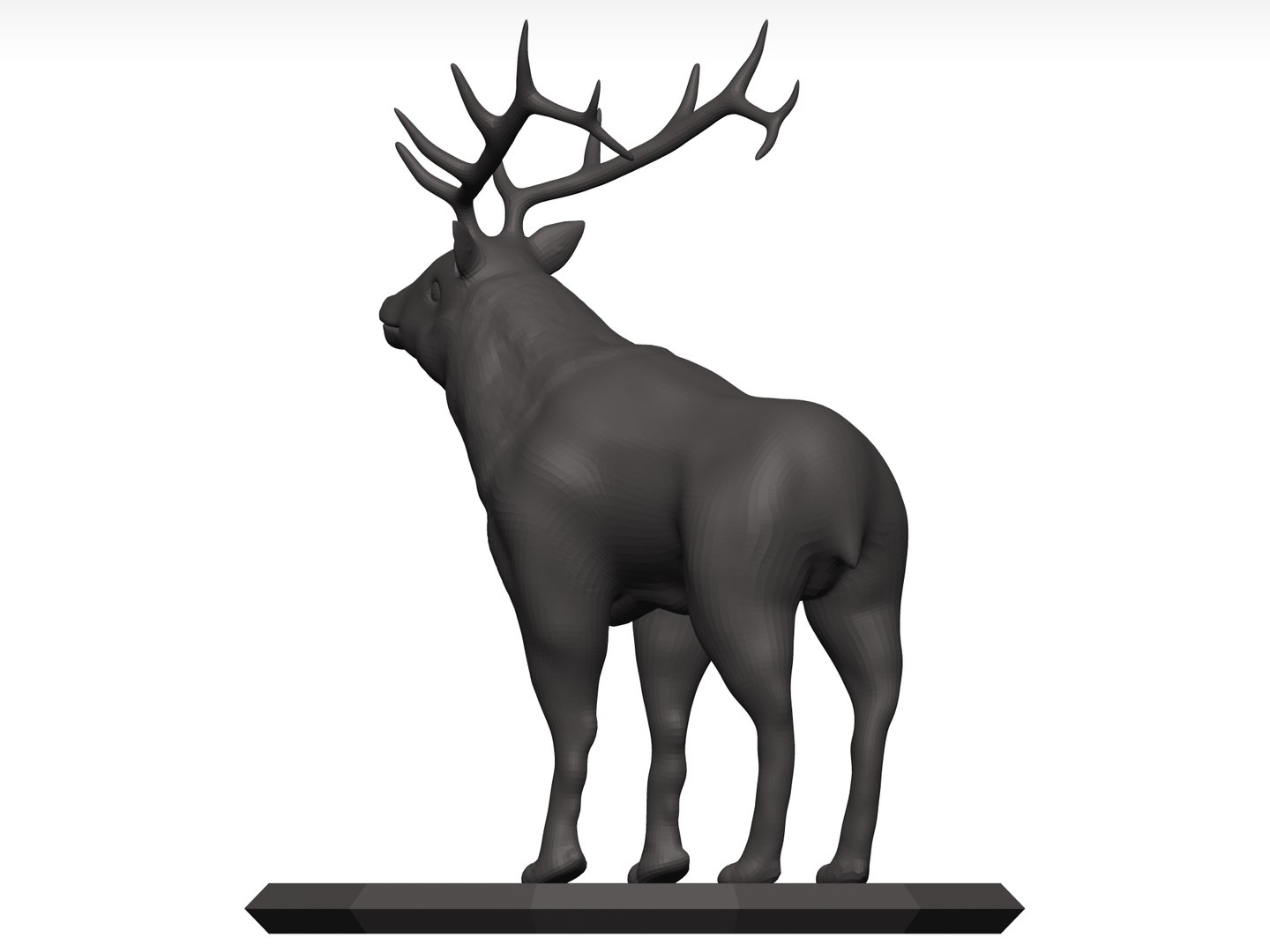 Elk Stl 3D Model - TurboSquid 1774163