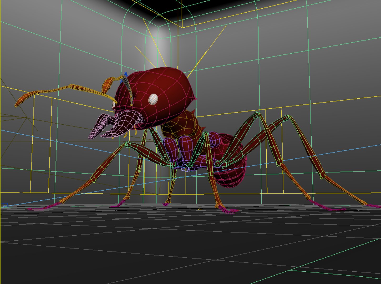 3d Ant Atta Laevigata Model