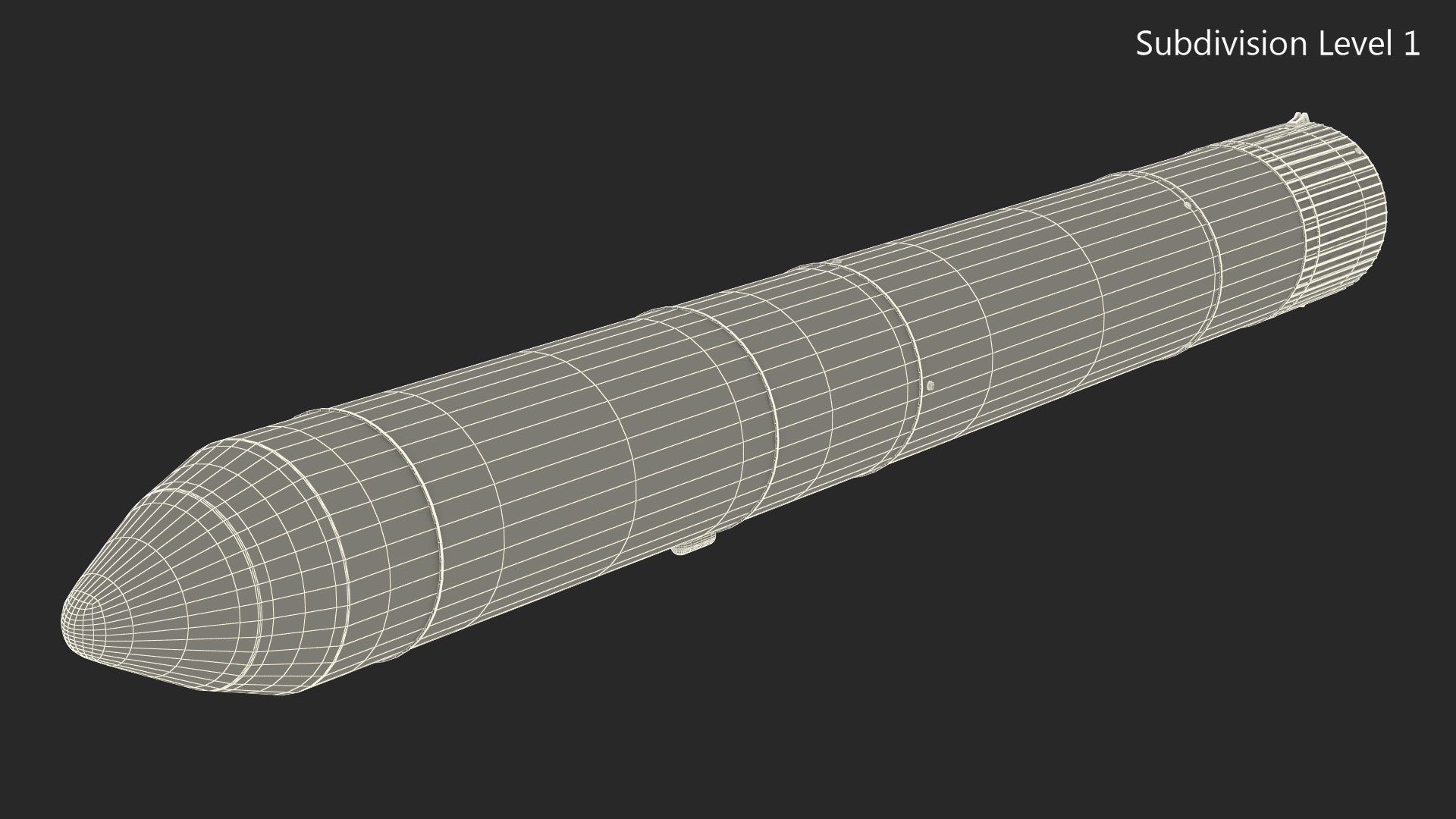 3D model single stage rocket - TurboSquid 1591530