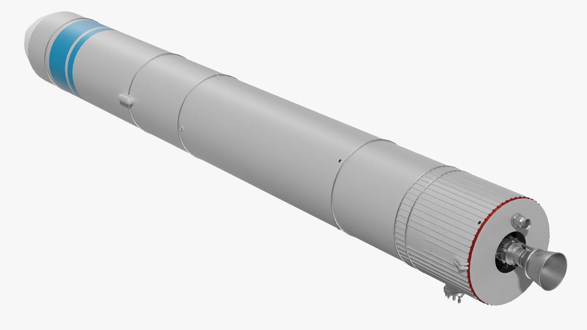3D model single stage rocket - TurboSquid 1591530