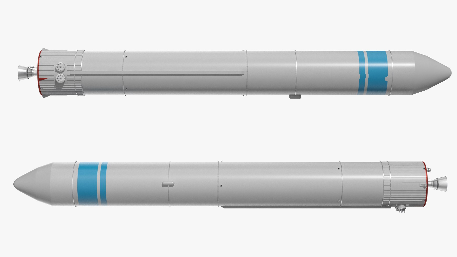 3D model single stage rocket - TurboSquid 1591530