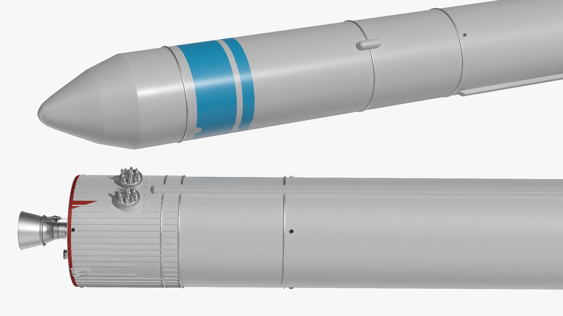 3D model single stage rocket - TurboSquid 1591530