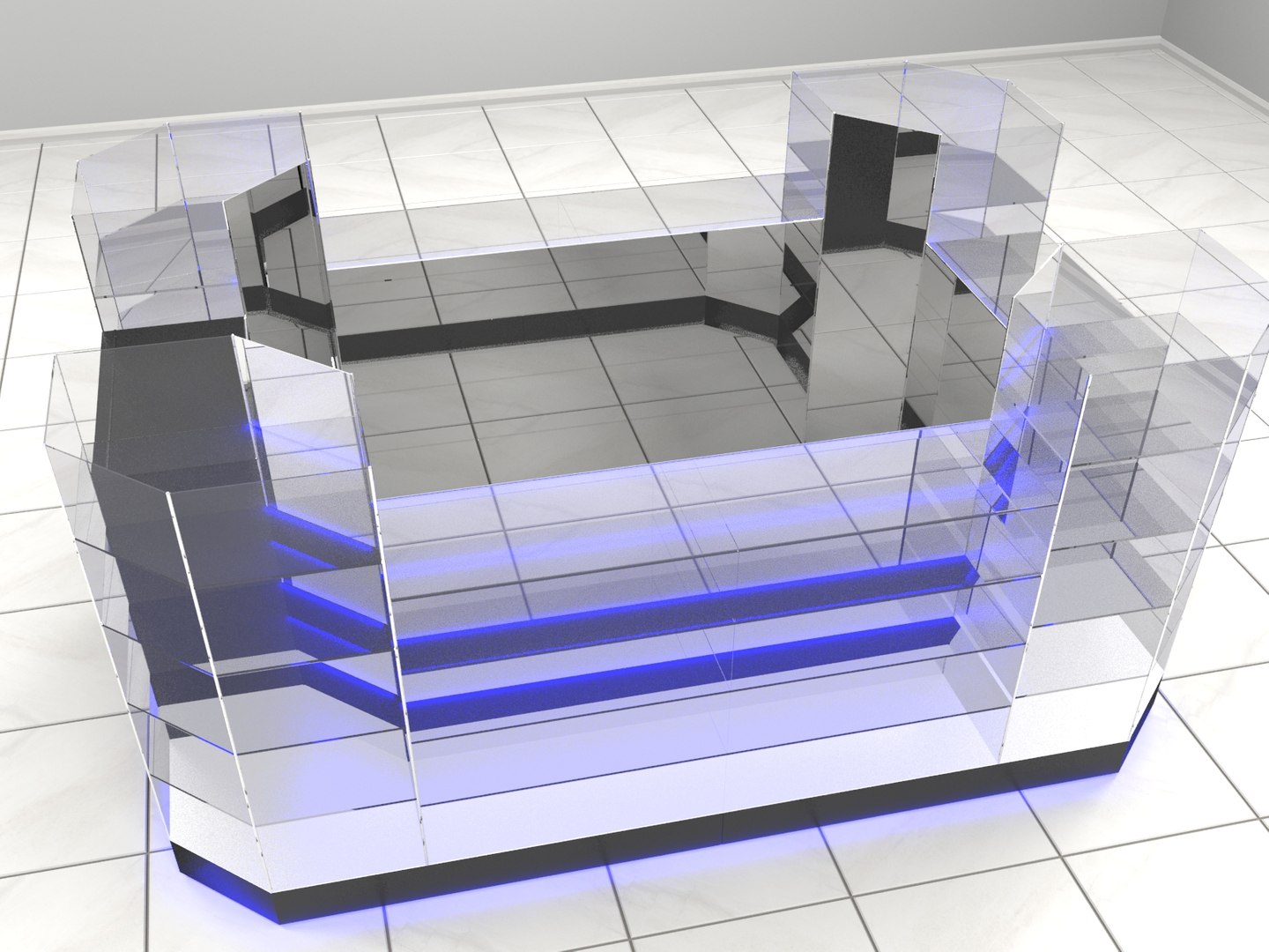 Glass Stand 3D Model - TurboSquid 1222772