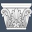 3ds Max Pilaster Capital