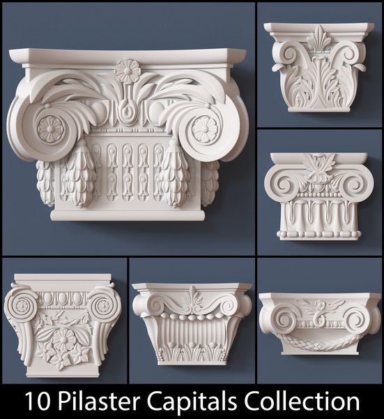 pilaster 3d 3ds