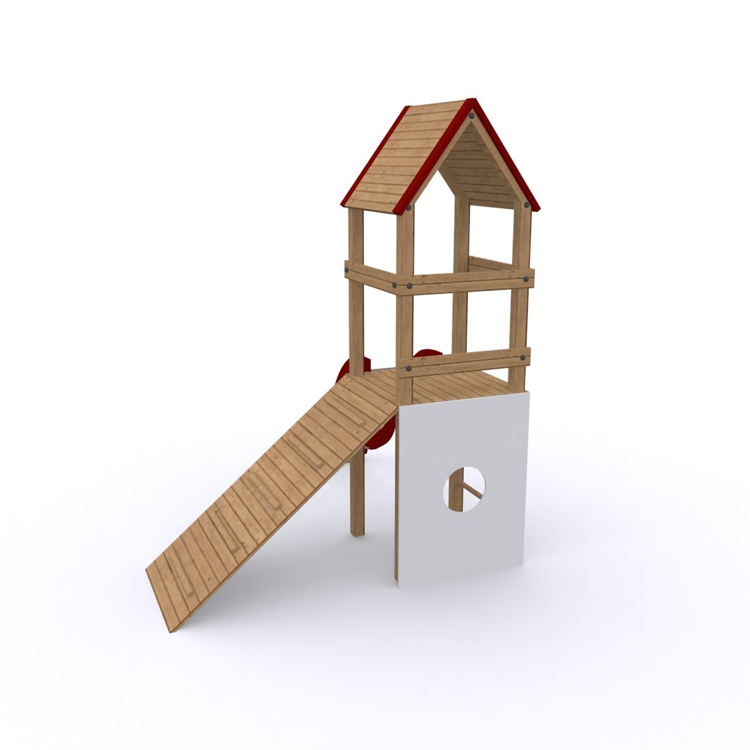 maya playground slide play