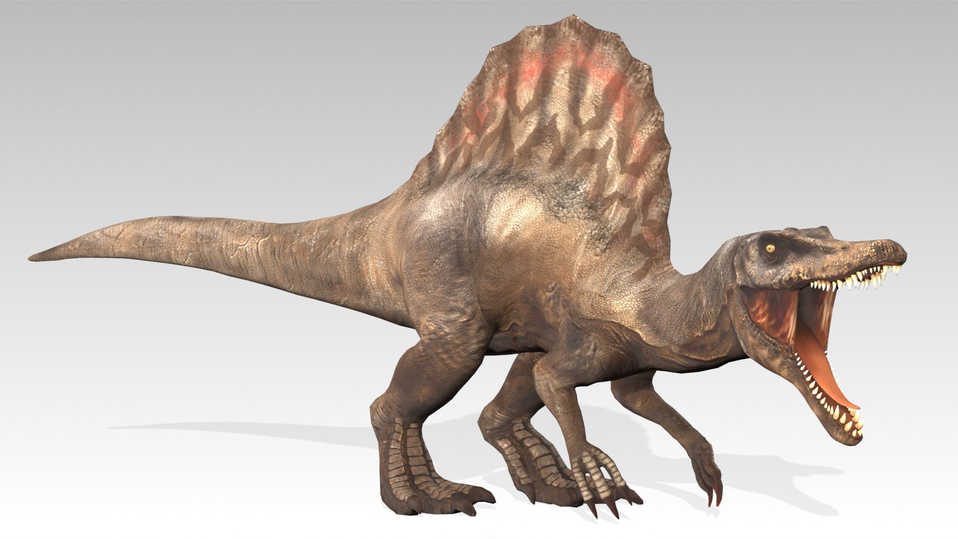 Spinosaurus Animated 3D Model - TurboSquid 2423658