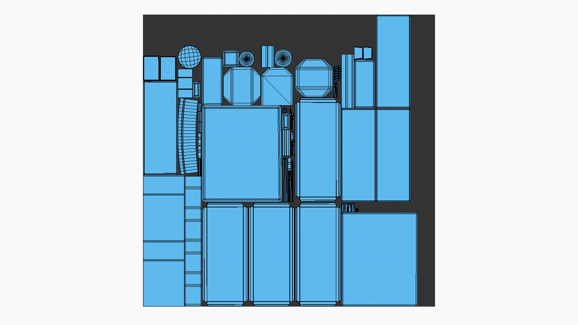 Satellite J05 Steel Blue - SciFi Space Design 3D Model - TurboSquid 2228722
