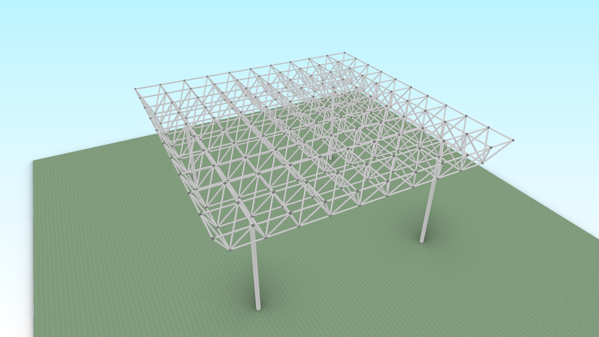 Space-frame Model - TurboSquid 2194592