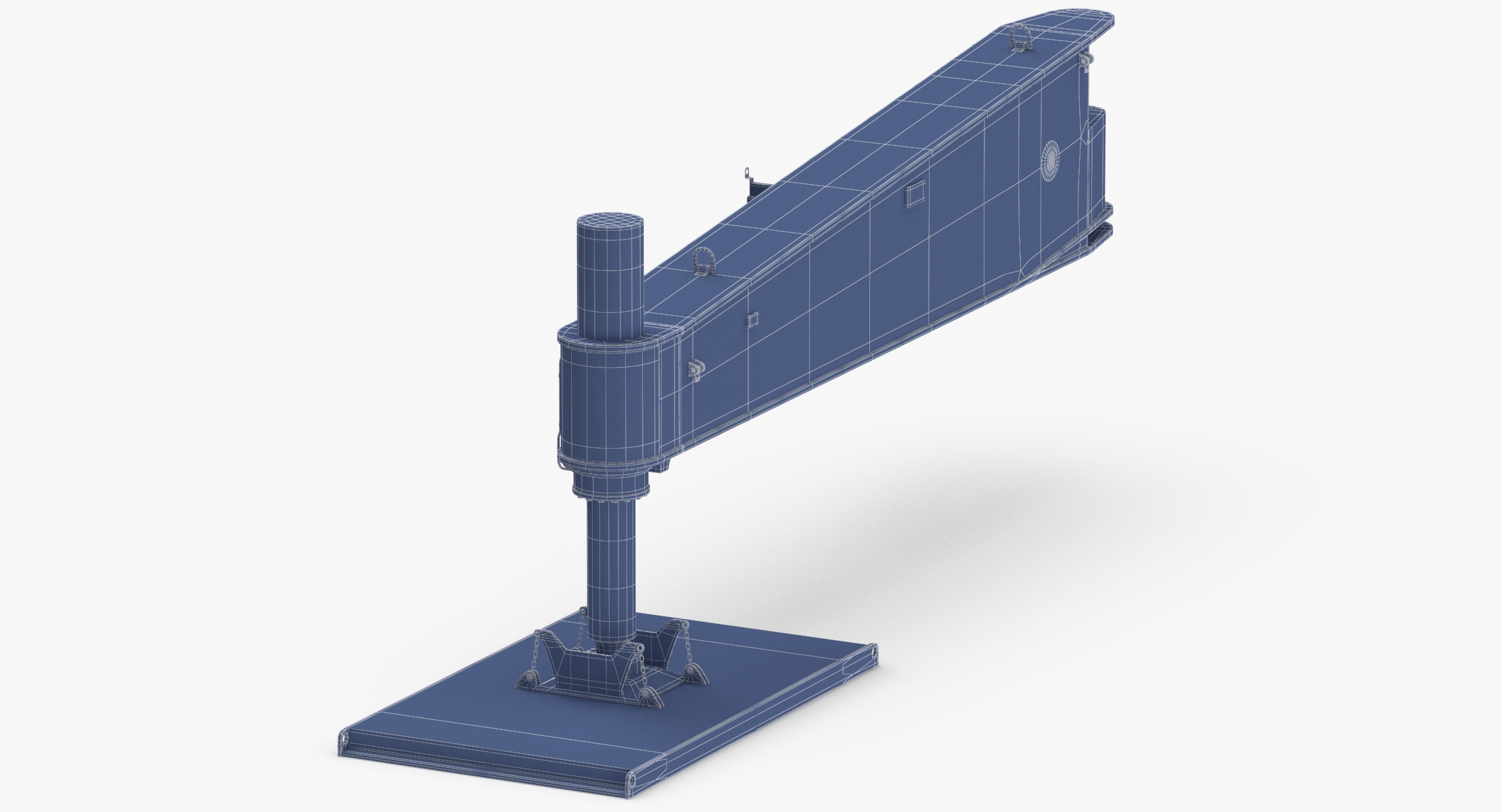 Crane outrigger large 04 model - TurboSquid 1680022