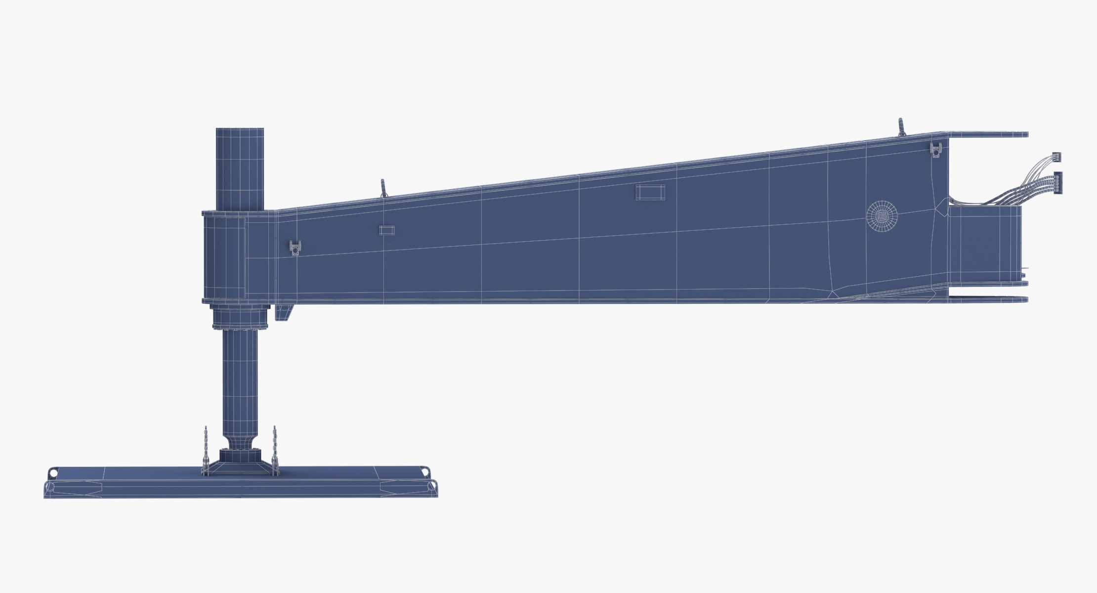 Crane outrigger large 04 model - TurboSquid 1680022