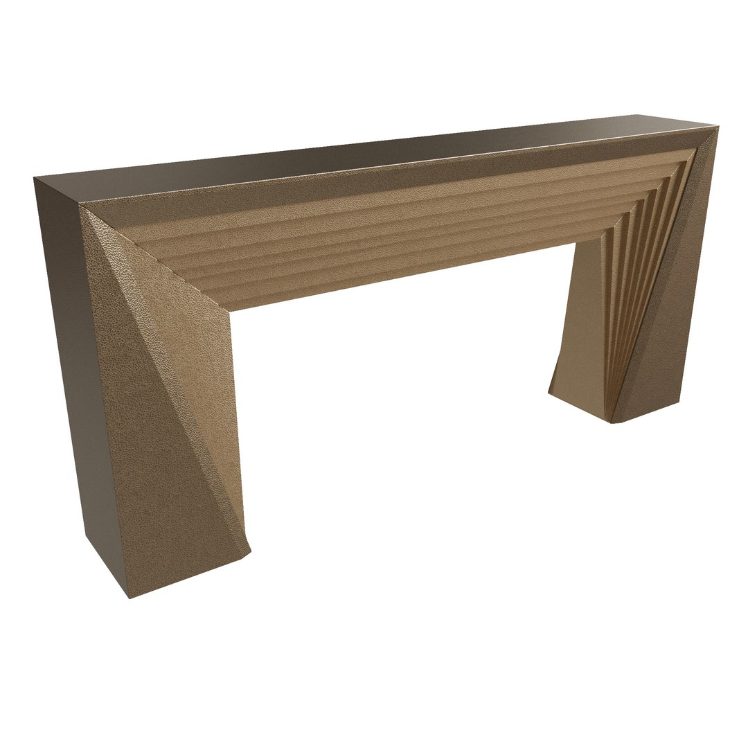 Black Rooster Decor Norman Console 3D Model - TurboSquid 2277060