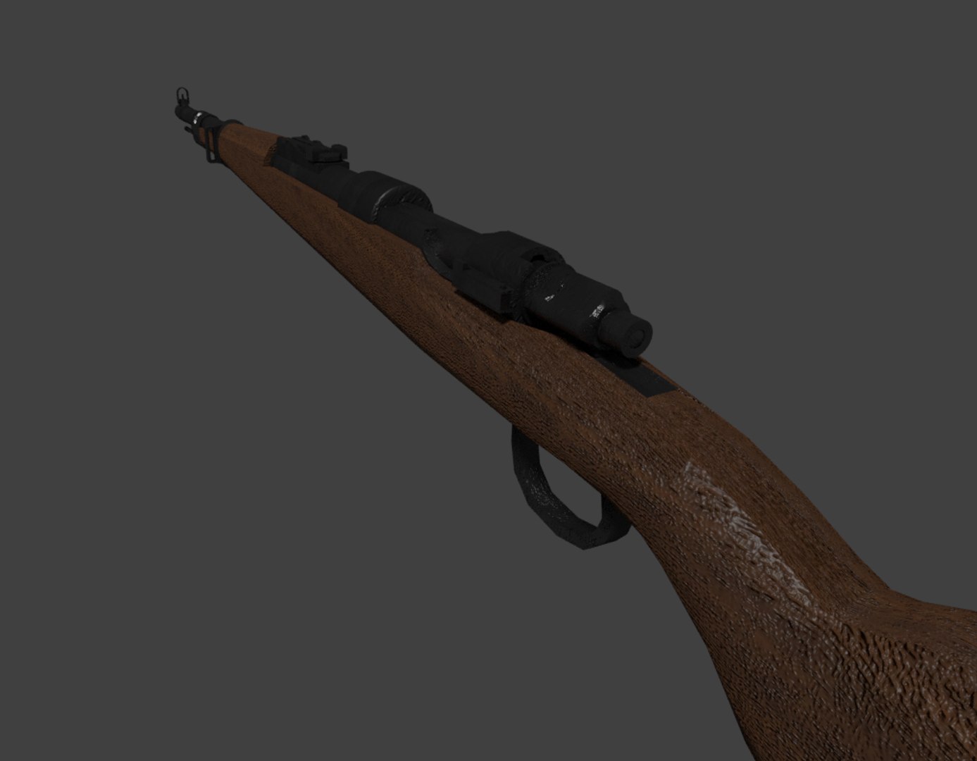 3D Kar Rifle Ww2 Modular Model - TurboSquid 1176990