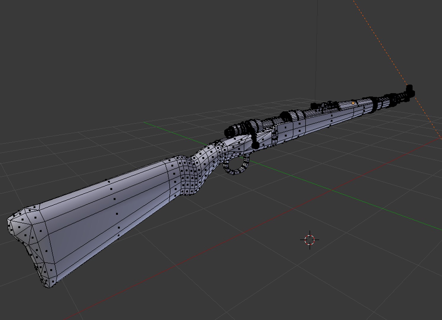 3D Kar Rifle Ww2 Modular Model - TurboSquid 1176990