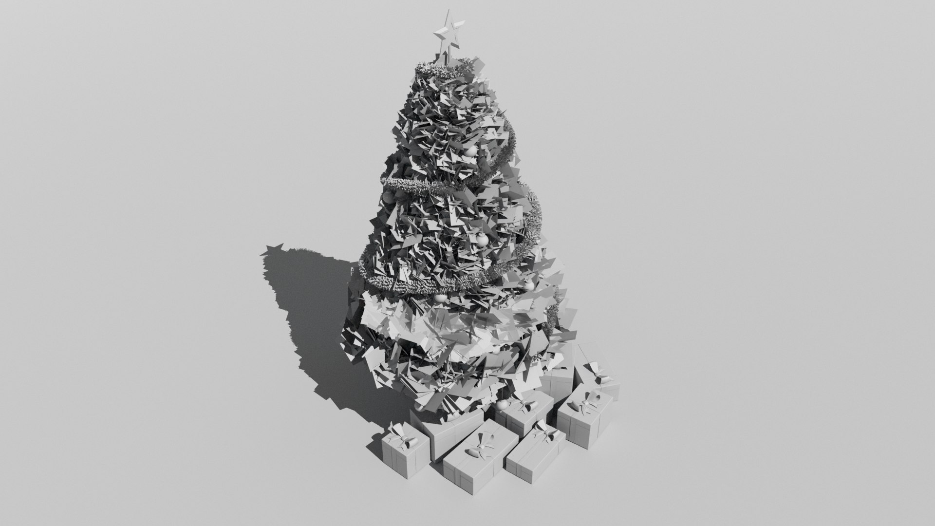 Christmas Tree With Gifts 3D Model 3D - TurboSquid 1784486