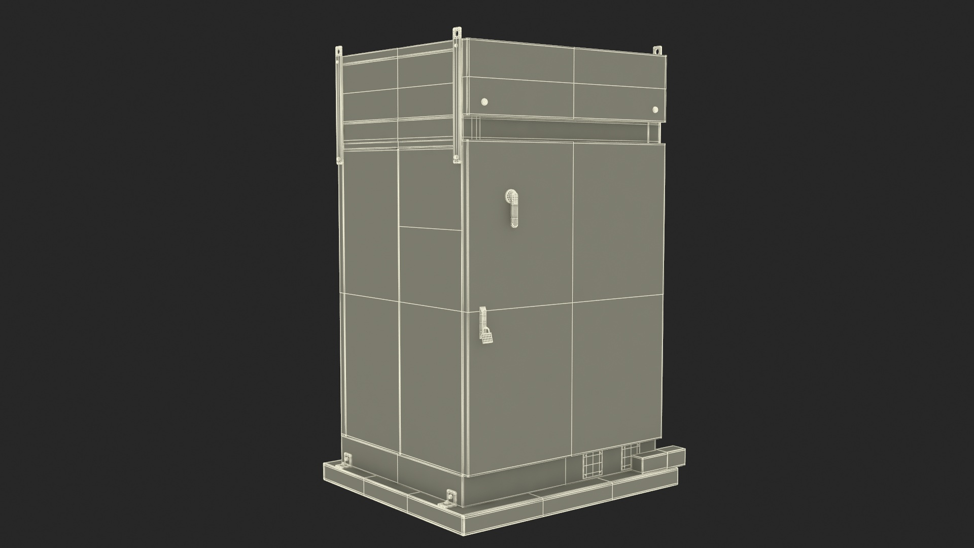 3D Tesla Inverter Box Powerpack - TurboSquid 2151633