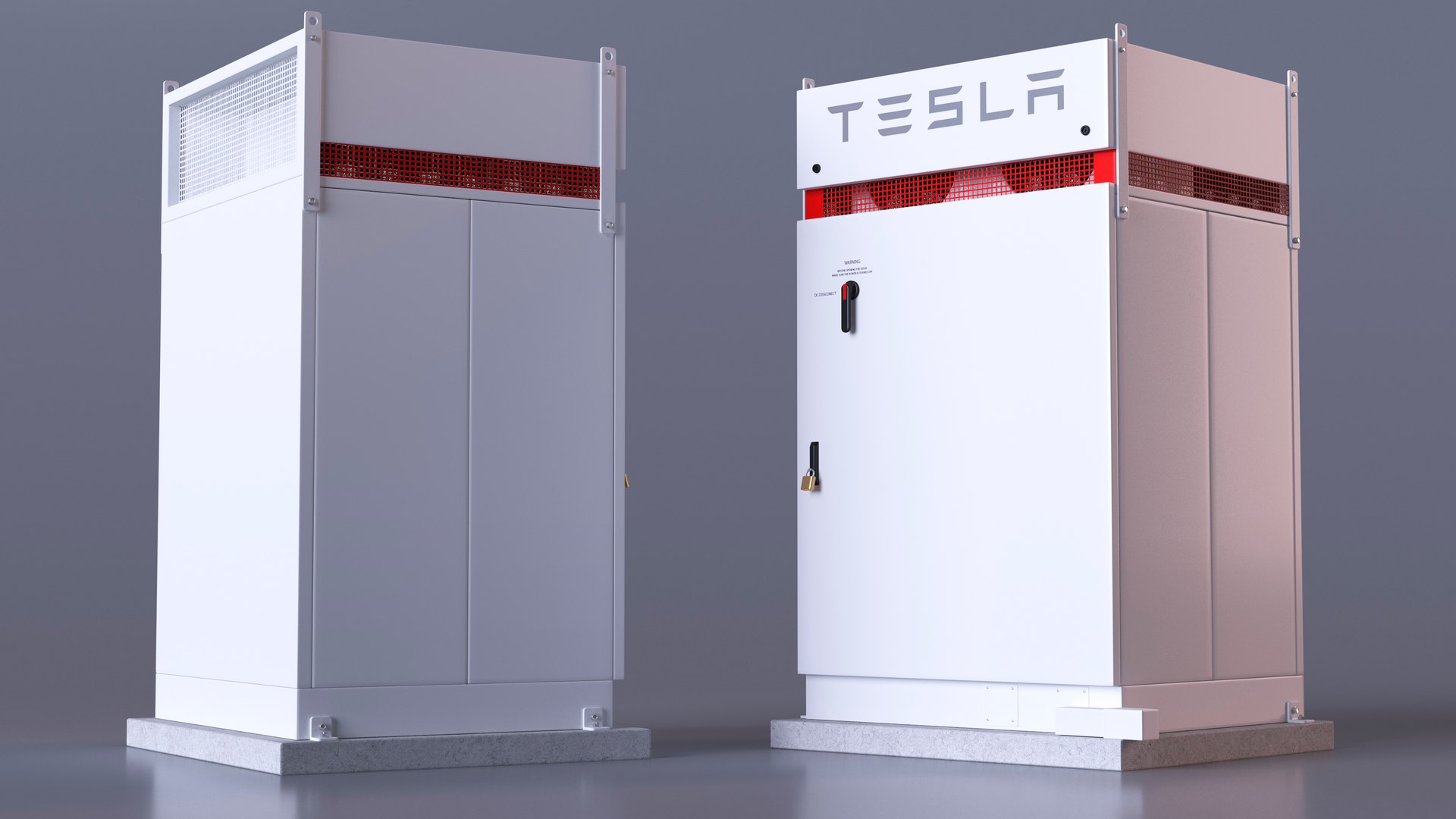 3D Tesla Inverter Box Powerpack - TurboSquid 2151633
