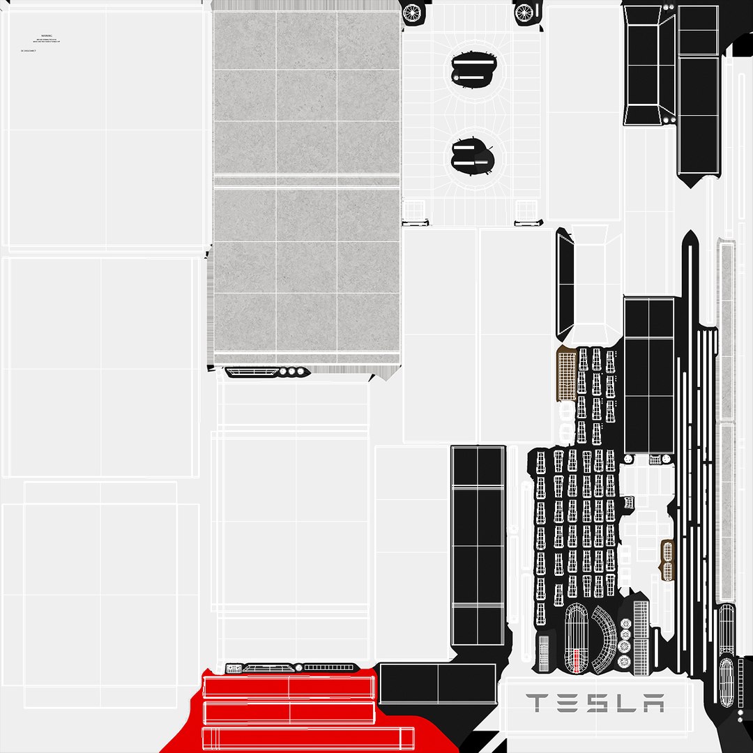 3D Tesla Inverter Box Powerpack - TurboSquid 2151633