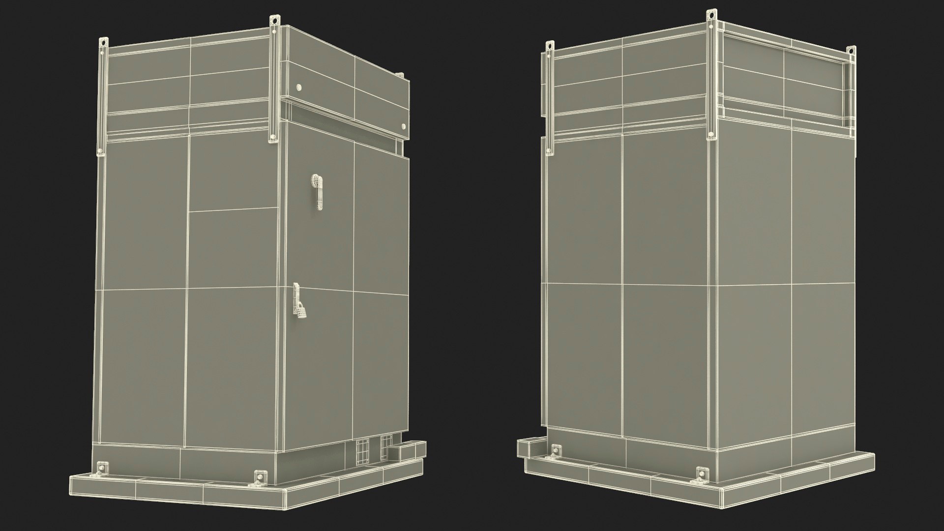 3D Tesla Inverter Box Powerpack - TurboSquid 2151633