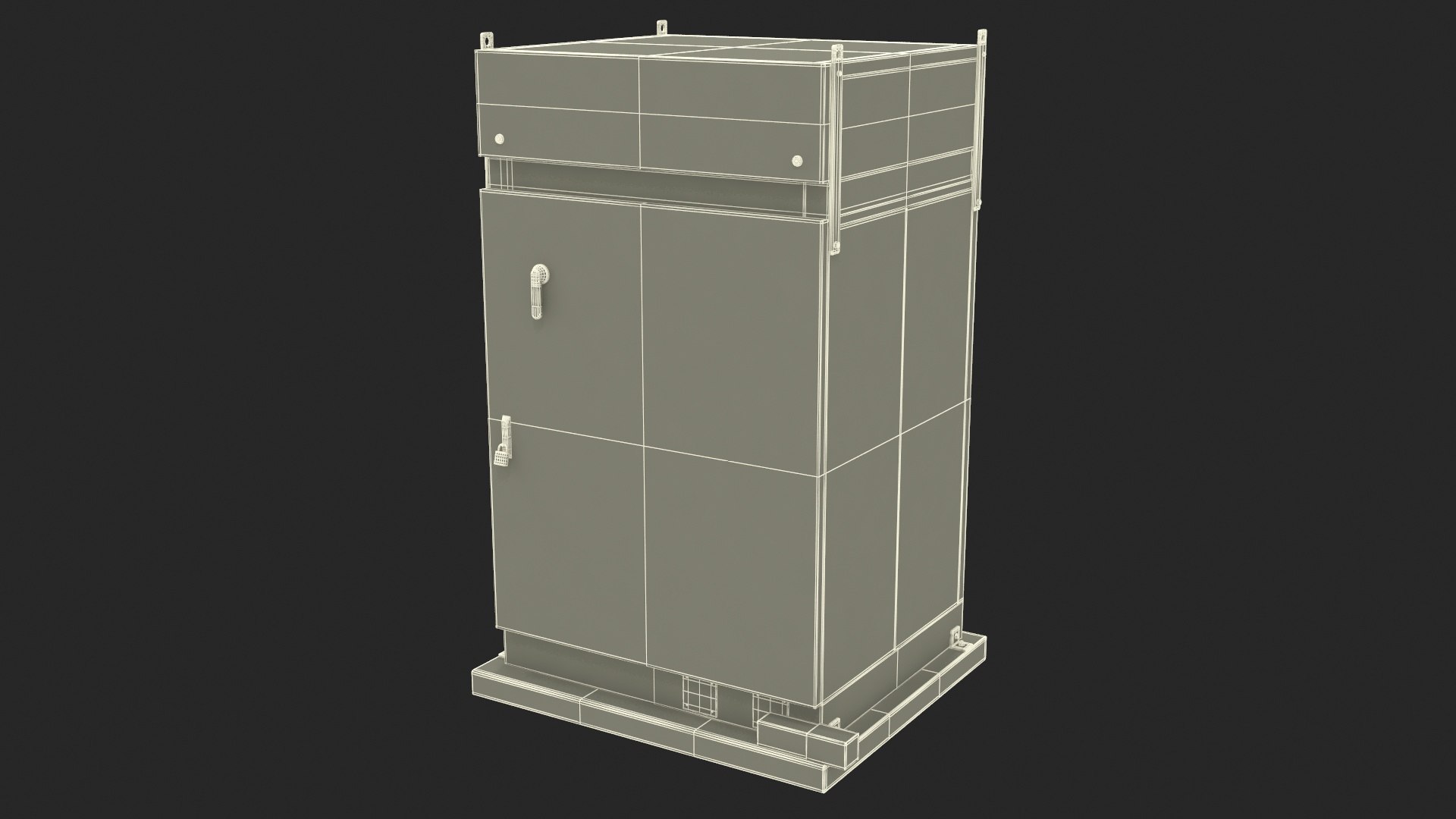 3D Tesla Inverter Box Powerpack - TurboSquid 2151633