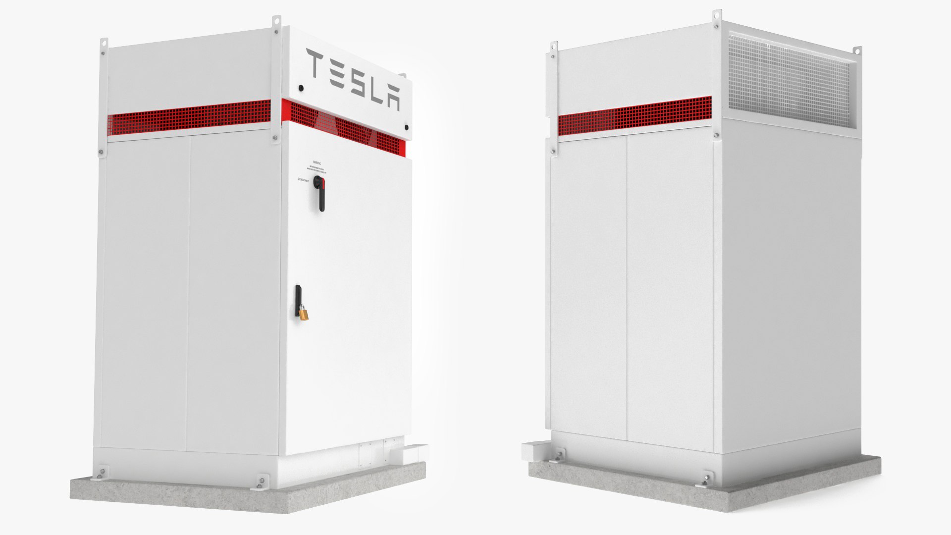 3D Tesla Inverter Box Powerpack - TurboSquid 2151633