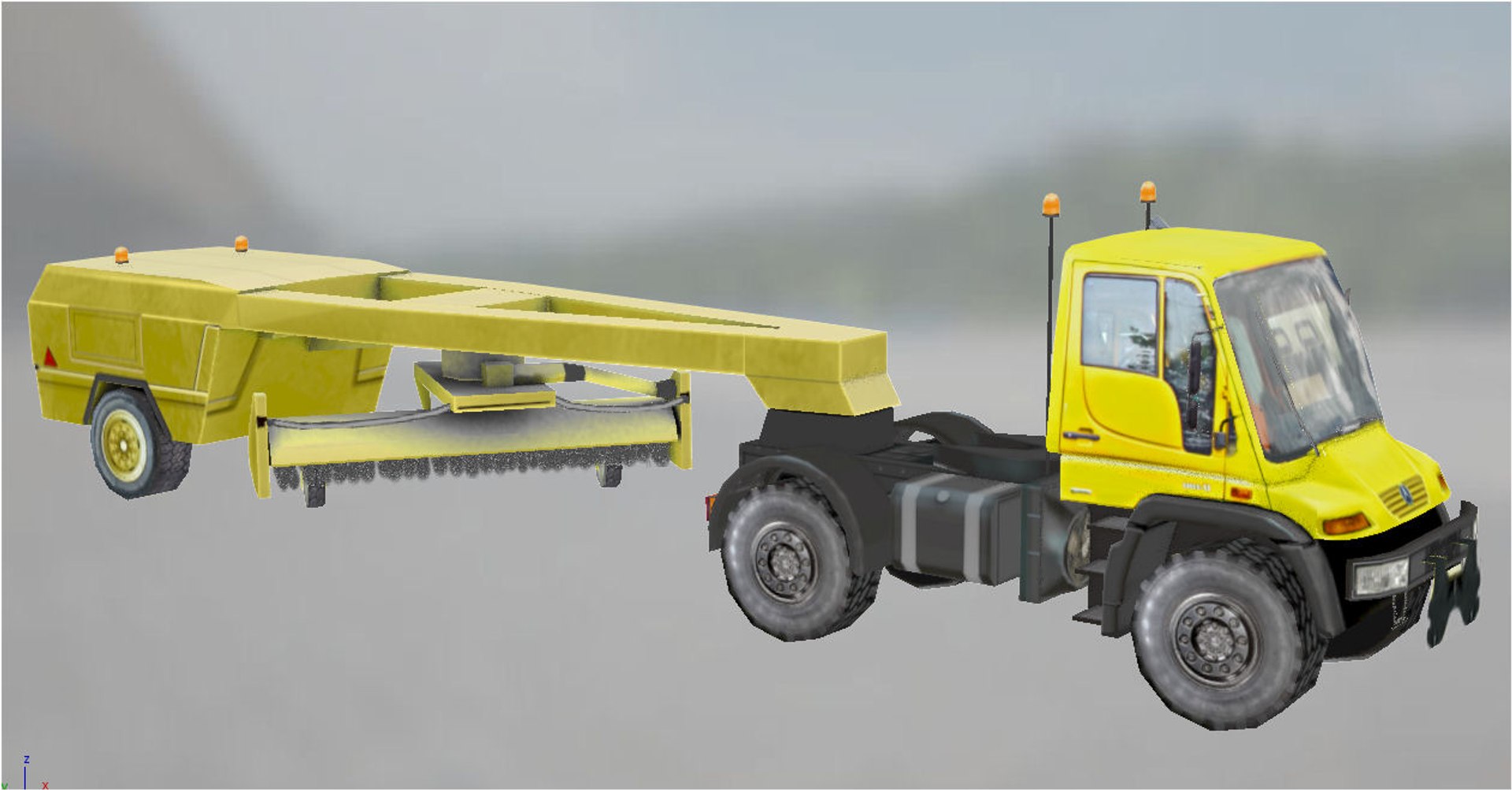 U400 U500 Runway 3D Model - TurboSquid 1239969